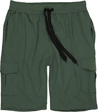 Lavecchia Men Bermuda Shorts Khaki Large Sizes, Taille:7XL
