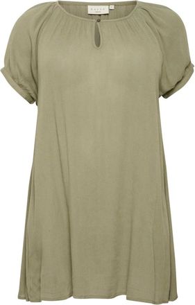 Kaffe Curve Femme, Blouses et Chemises, Vert, Taille: 46 FR Tuniques