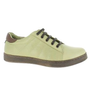 Andrea Conti Damen Sneaker, Khaki/Mokka, 40 EU