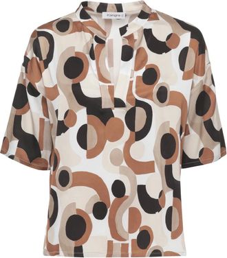 KANGRA Femme, Blouses et Chemises, Multicolore, Taille: 38 FR Pull en Cachemire et Viscose