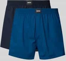 HUGO BOSS Regular Fit Boxershorts aus reiner Baumwolle im 2er-Pack