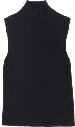 Saint Laurent haut en laine (années 1990) - Noir