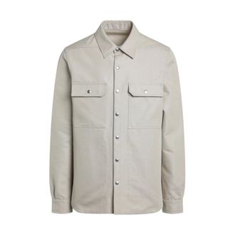 Rick Owens Homme, Vestes, Beige, Taille: M Giubbotto Jacket