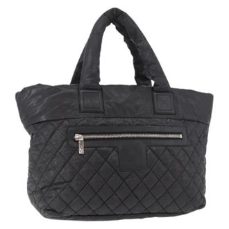Chanel Pre-owned Vintage Nylon Tote Bag - - Pre-owned - Damen - Schwarzk - ONE SIZE