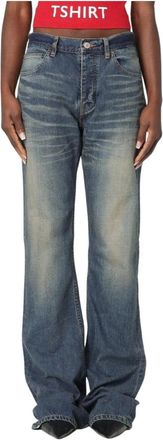 Balenciaga Damen, Jeans, Blau, MGröße