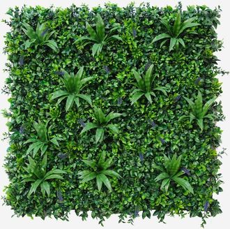 Stark K&uuml;nstliches realistisches 3D-Gartenpaneel 100x100cm Farnuk