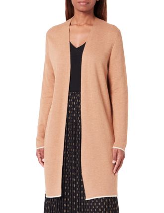 s.Oliver Damen Long Cardigan BROWN 44