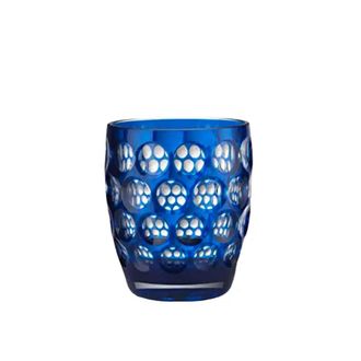 Mario Luca Giusti Set 6 Mario Luca Giusti Lente Kleines Glas Blau