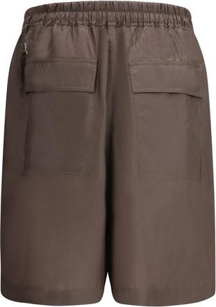 Moncler Mens Brown Polyester Bermuda Shorts