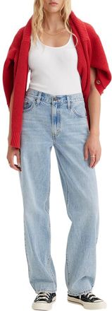Levi's Damen Baggy Dad Jeans, Fan Flare, 27W / 32L