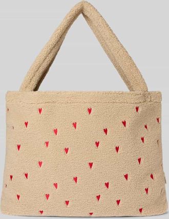 Studio Noos Tote Bag mit Allover-Motiv-Stitching Modell Mom