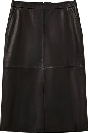 Sofie Schnoor Lederrock - - Skirts - Damen - Schwarzk - XS