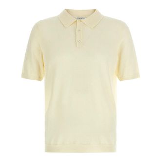 Roberto Collina Spongy Cotton Polo Shirt - - Tops - Herren - Beige - XL