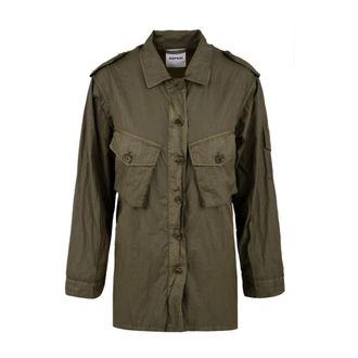 Aspesi Plath Shirt - - Jackets - Damen - Gr&uuml;n - 2XS