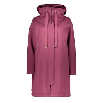 Herno Jacke mit Rei&szlig;verschluss und Druckknopfverschluss - - Coats - Damen - Lila - M