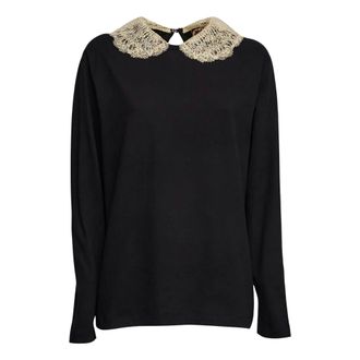 N&deg;21 Femme, Tops, Noir, Taille: 38 FR Maglia manica lunga