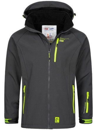Geographical Norway Softshelljacke Herren &Uuml;bergangsjacke Jacke Softshell Jacke Regen Outdoor &Uuml;bergangs