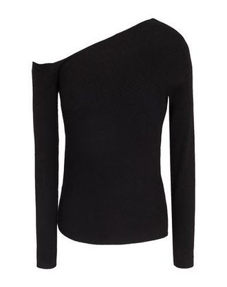 8 by YOOX VISCOSE BLEND COLD SHOULDER LONG SLEEVE TOP