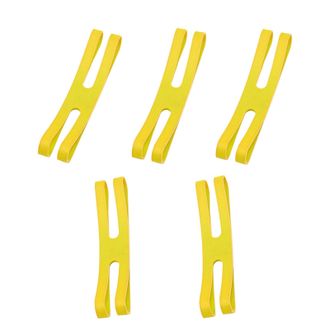 Generic Elastische Bänder für Lunchbox, elastische Spannbänder für Lebensmittelbehälter, 5 Stück, weiche Silikon-Clips für Lebensmittelbehälter, Ersatz für Sc