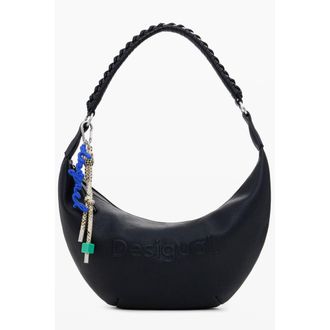 Desigual Schwarze Polyurethan Damenhandtasche