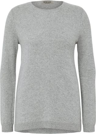 Peter Hahn Rundhals-Pullover aus 100% Premium-Kaschmir Peter Hahn grau