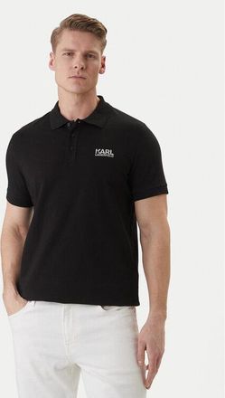 Karl Lagerfeld Poloshirt 745780 562235 Schwarz Regular Fit