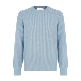 Amaranto Pullover aus Wolle und Kaschmir - - Knitwear - Herren - Blau - M