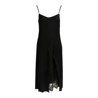 Acne Studios Spitzenbesetztes Slip Dress - - Dresses - Damen - Schwarzk - S