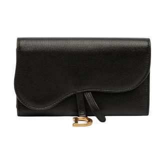 Dior Pre-owned Saddle Wallet - - Pre-owned - Damen - Schwarzk - ONE SIZE