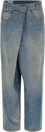 Maison Margiela Straight Leg Jeans - Hellblau