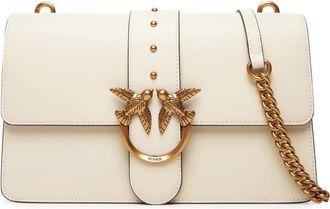 Pinko Handtasche PINKO Love One Classic ST.CL Al 25-26 PLTT 105857 A0F1 Weiß