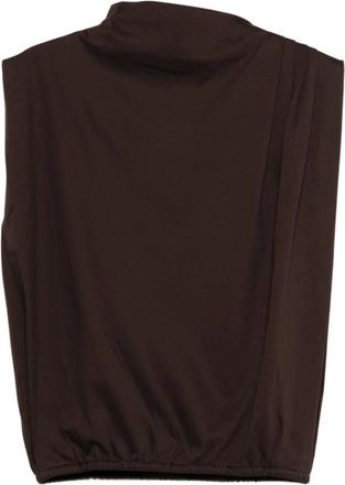 SOEUR Soeur, Femme, Tops, Brun, Taille: 38 FR Idris Draped Top