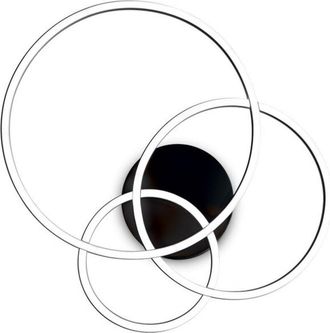 Ideal Lux Ideal Lux - Applique murale led décorative intégrée noire, 3000K