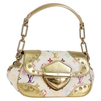 Louis Vuitton Pre-owned Canvas Handbag - - Pre-owned - Damen - Wei&szlig; - ONE SIZE