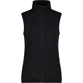 F.lli Campagnolo Damenweste, Schwarz-Titan, XXXXL