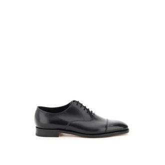 John Lobb Classic Cap Toe Oxford Chaussures - Homme - Chaussures - Noir - Taille: 42 1/2 EU