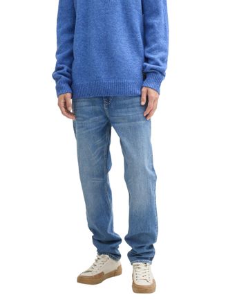 Tom Tailor Herren 1043454 Loose Tapered Fit Jeans, 10119-Used Mid Stone Blue Denim, 32W / 34L