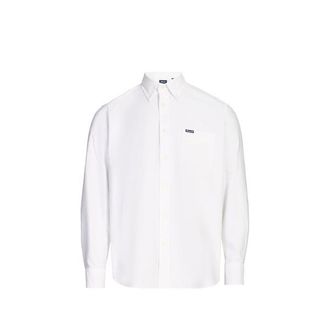 Fa&ccedil;onnable Chemise unie en coton