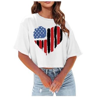 Generic Hauts courts d&eacute;t&eacute; &agrave; manches courtes pour femmes 2025 graphique d&eacute;contract&eacute; coupe ample t-shirts courts mignons pour sortir, demi-chemises basiques, t-