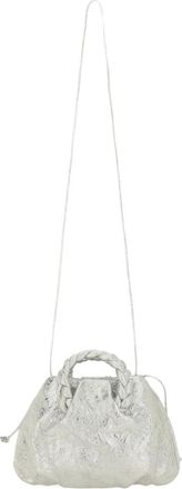 Hereu sac à main à anse tressée - Argent