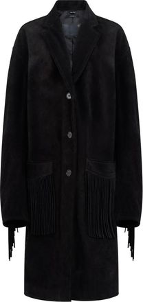 R13 Femme, Vestes, Noir, Taille: 40 FR Manteaux