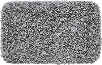 Gelco Design Design 707570 Duschvorleger Fence, 50 x 80 cm, Grau