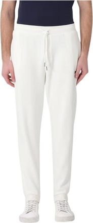 La Martina Homme, Pantalons, Blanc, Taille: M Jogging Pantalons