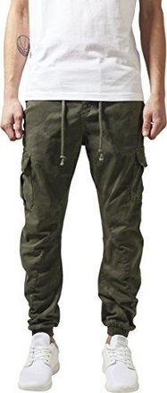 Urban Classics Cargo Jogging Pants Pantalon, Multicolore (Olive Camo 00775), 62 (Taille Fabricant: 44) Homme