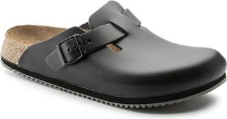 Birkenstock Super Grip Professional Boston Clog Black - Size 38 - [BB129-38]