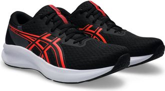 Asics Herren Patriot 14 Sneaker, Schwarz/Rot (Black Flash Red), 44 EU