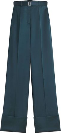 Lanvin Hose mit G&uuml;rtel - Blau
