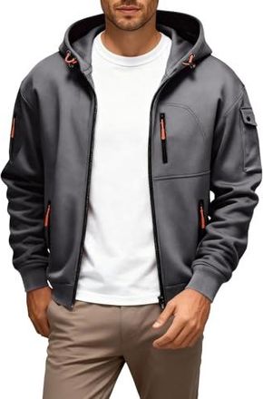 Generic Lightweigh Sweat &agrave; capuche uni pour homme 2026 Printemps Automne et Hiver D&eacute;contract&eacute; Manches longues Bouton Manches Longues Sweat &agrave; capuche V&ecirc;tements