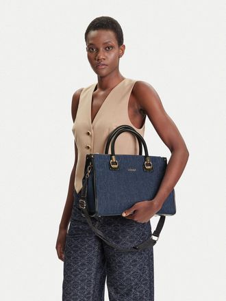 Liu Jo Handtasche Liu Jo Ecs M Satchel AF5008 D0001 Dunkelblau