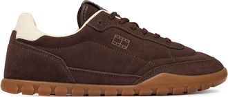 Tommy Jeans Sneakers Tommy Jeans Tommy Jeans Low Suede Runner EM0EM01800 Braun
